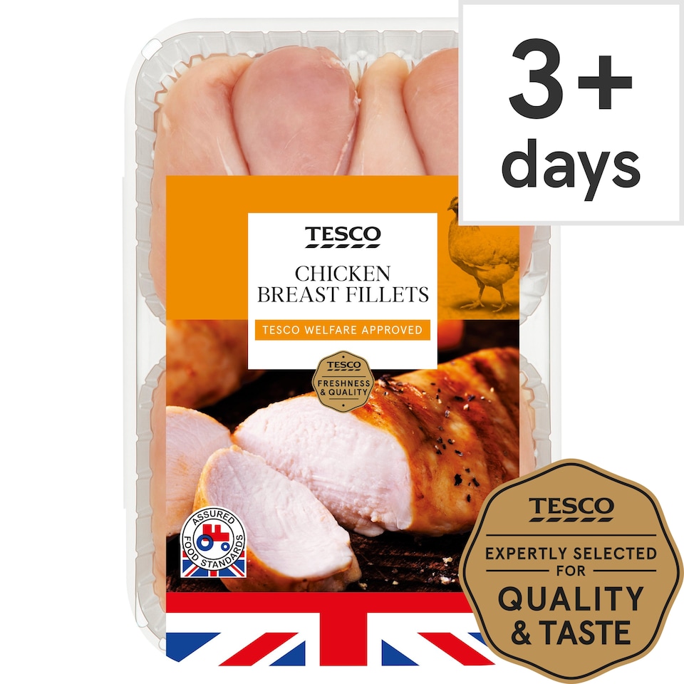 Tesco Large Chicken Fillet Pack 1.6Kg - Tesco Groceries