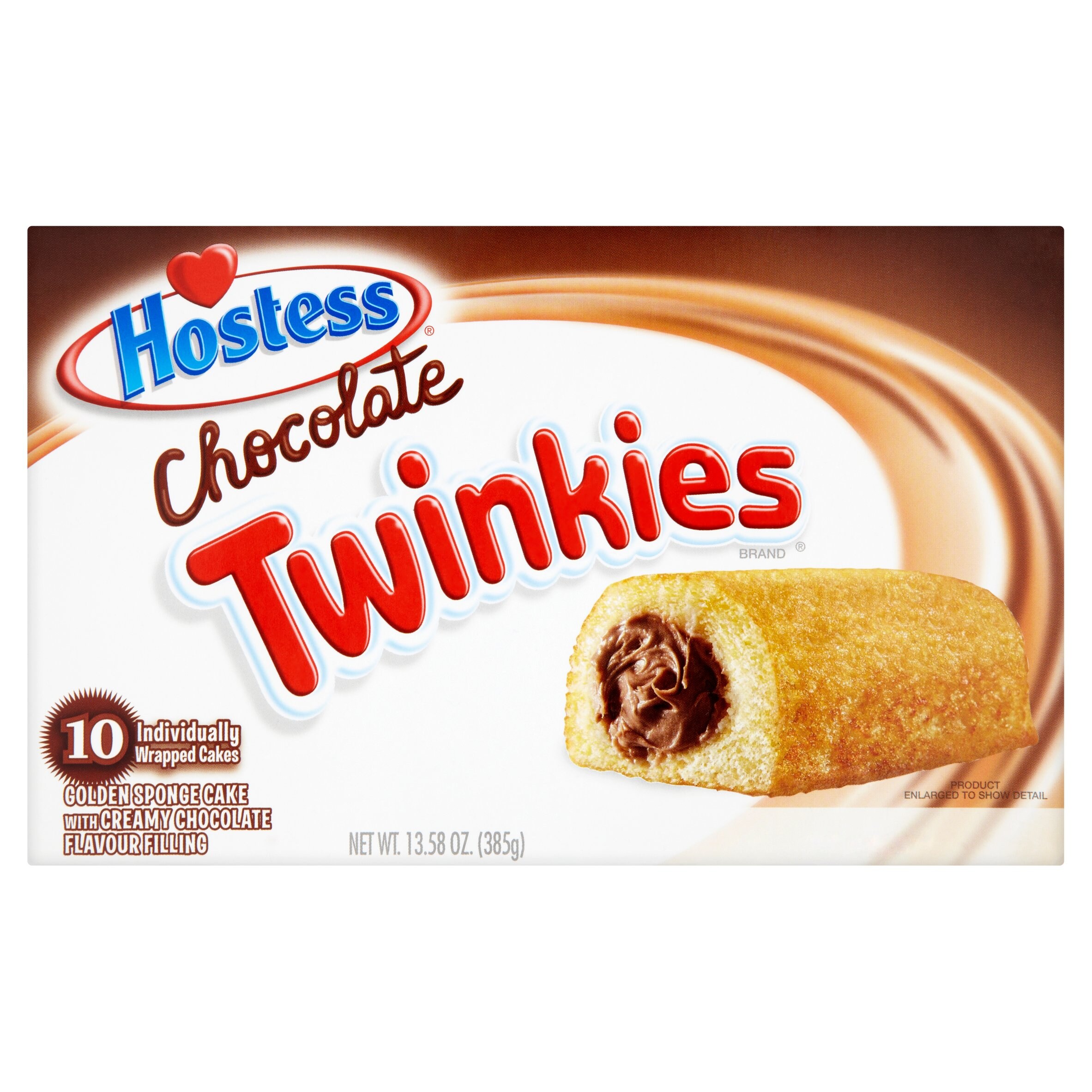 Hostess Twinkies Chocolate 10S 385G - Tesco Groceries