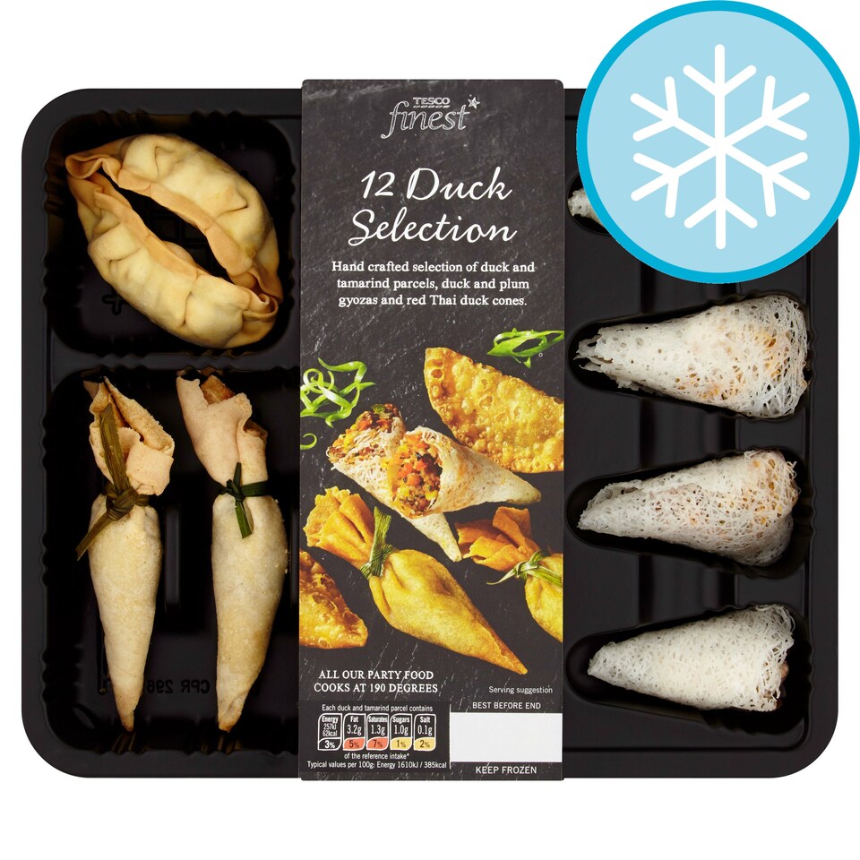 Tesco Finest 12 Duck Selection 212G - Tesco Groceries