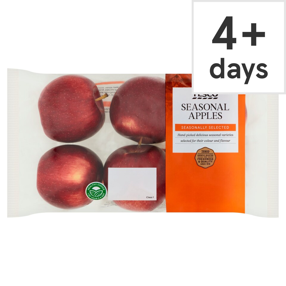 Tesco Seasonal Apples Minimum 5 Pack - Tesco Groceries