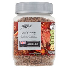Tesco Finest British Beef & Red Onion Gravy Granules 200G - Tesco Groceries