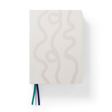 Paperchase Artful Scribble A5 Fabric Notebook - Tesco Groceries