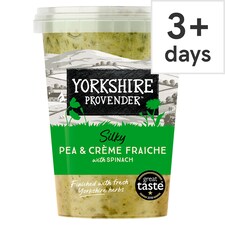 Yorkshire Provender Pea & Creme Fraiche With Spinach 560G - Tesco Groceries