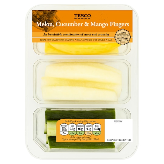 Tesco Mango, Cucumber & Watermelon 250G - Tesco Groceries