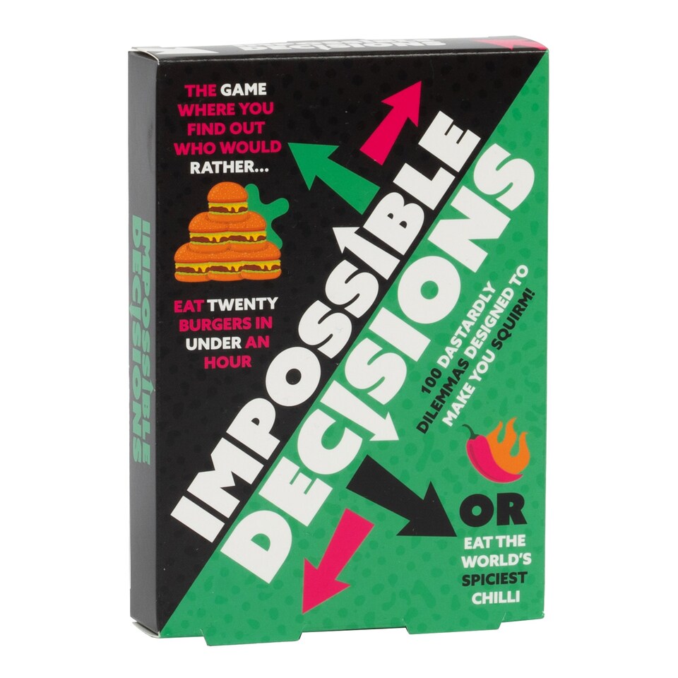 Professor Puzzle Impossible Decisions - Tesco Groceries