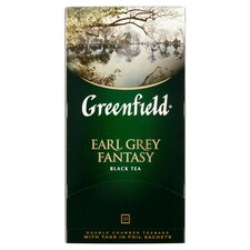 Greenfield Earl Grey Fantasy fekete teakeverék bergamott ízesítéssel 25 ...