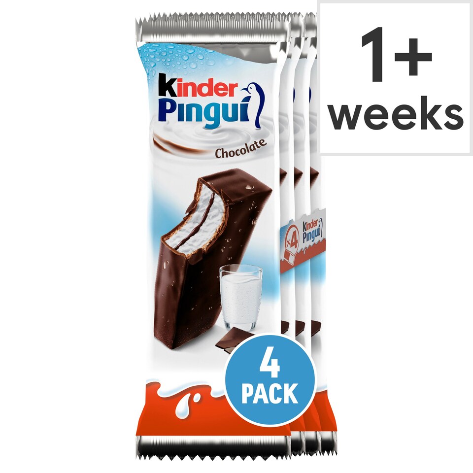 Ferrero Kinder Pingui 4 X 30G - Tesco Groceries