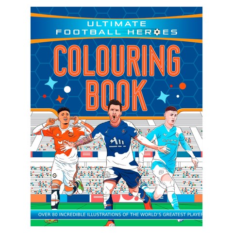 Ultimate Football Heroes Colouring Book - Tesco Groceries