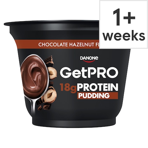 GetPro Chocolate & Hazelnut High Protein Pudding 180g - Tesco Groceries