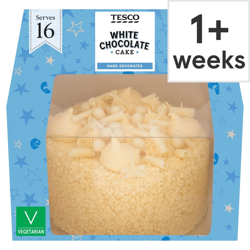 Tesco White Chocolate Cake - Tesco Groceries