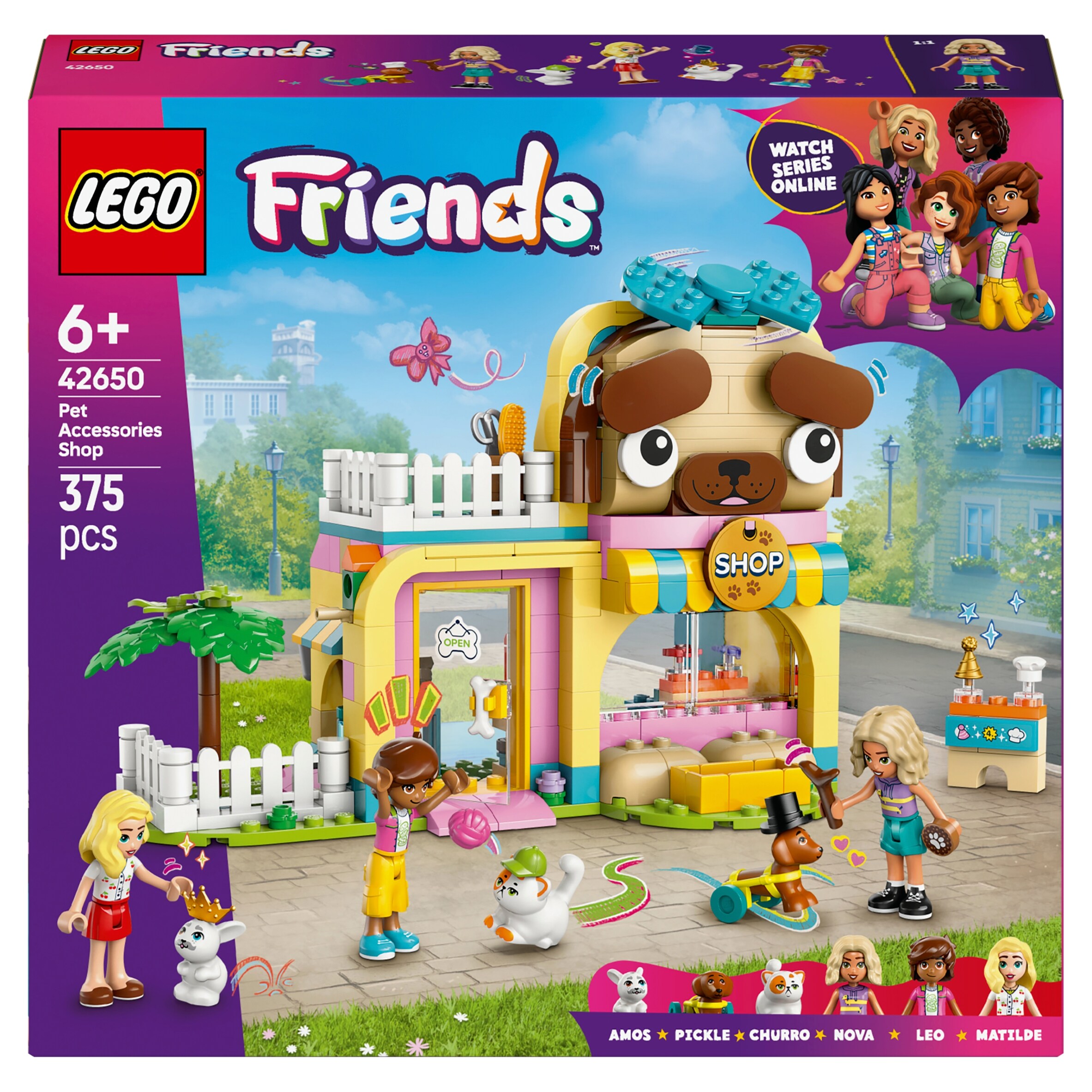 LEGO Friends 42650 Obchod s doplnkami pre mazlí&kov - Tesco Groceries