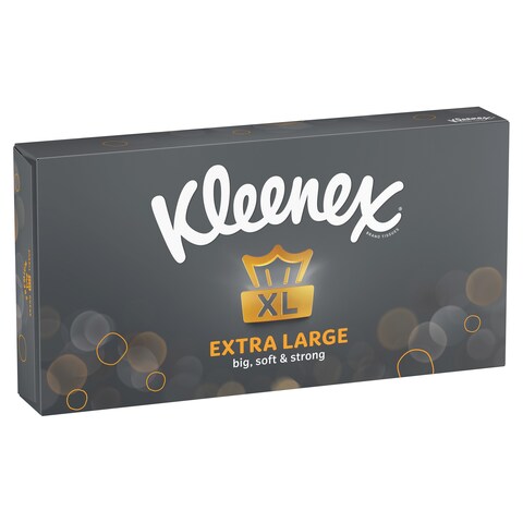 Kleenex XL Tissues 90 Pack - Tesco Groceries