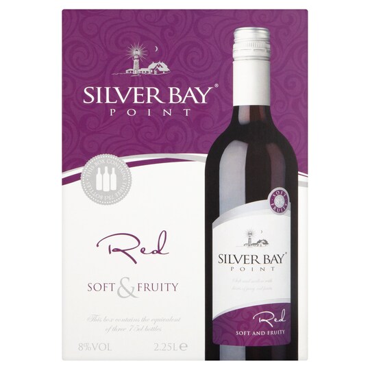 SILVER BAY POINT RED 2.25L - Tesco Groceries