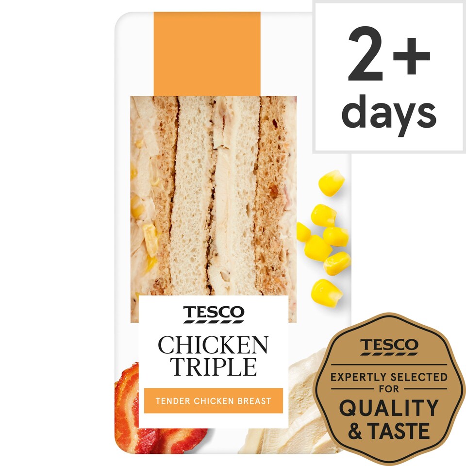 Tesco Chicken Triple Sandwich - Tesco Groceries