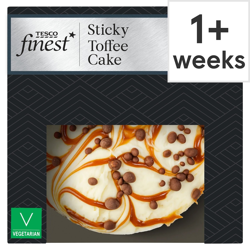 Tesco Finest Sticky Toffee cake - Tesco Groceries
