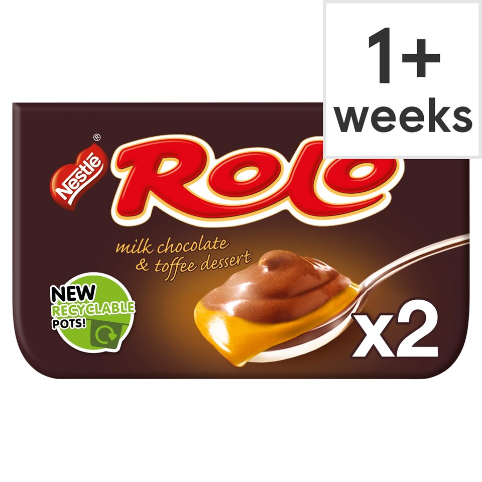 Nestle Rolo Dessert 2X65g - Tesco Groceries