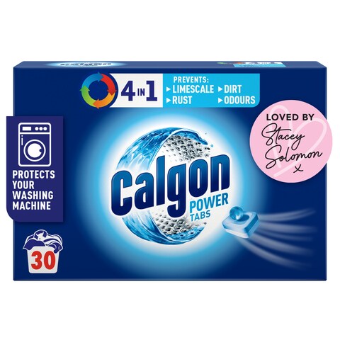 Calgon 4 In 1 Limescale Protection 30 Tablets 390G - Tesco Groceries