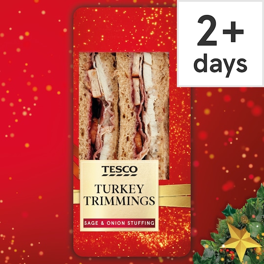 Tesco Turkey & Trimmings Sandwich - Tesco Groceries