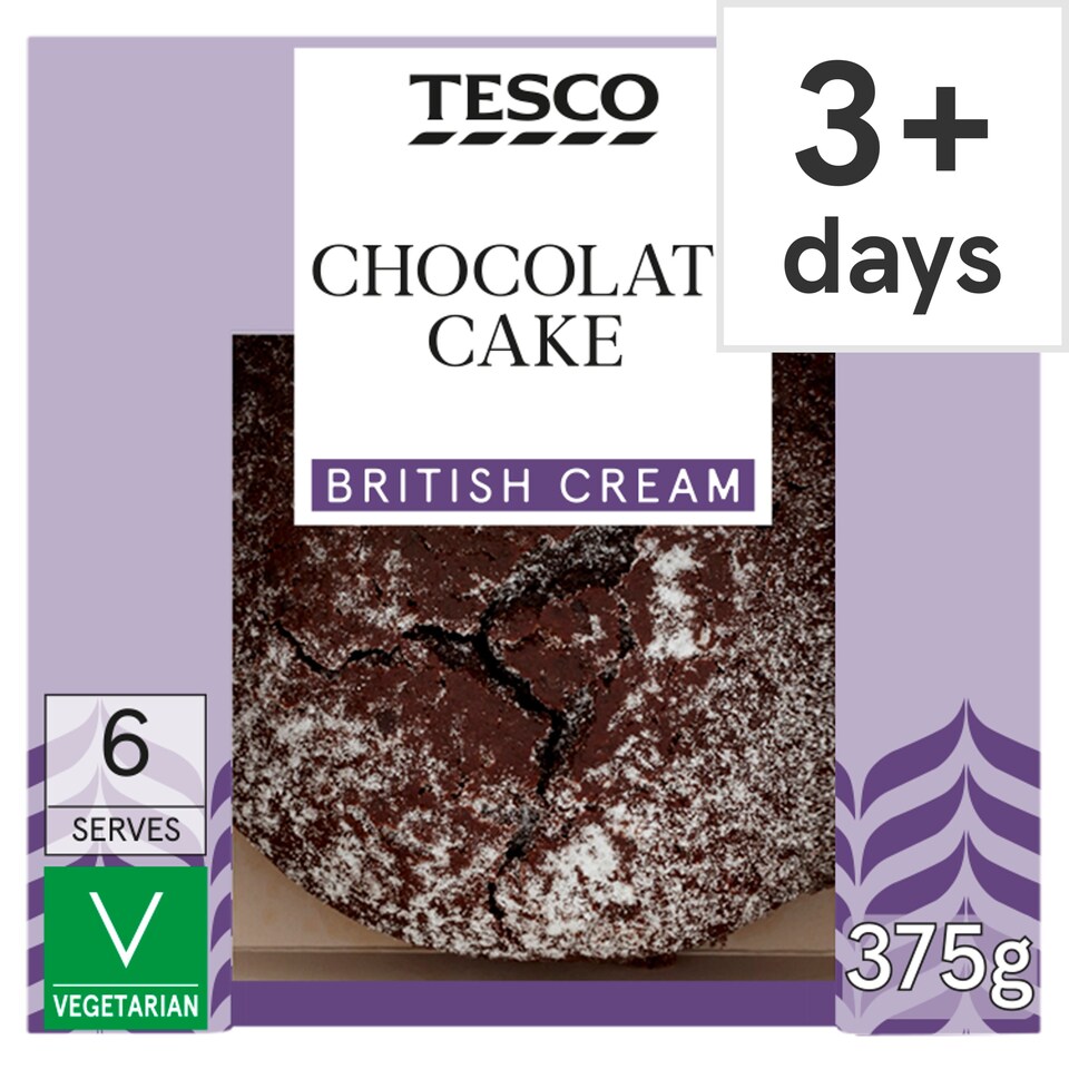 Tesco Chocolate Cake 375G - Tesco Groceries