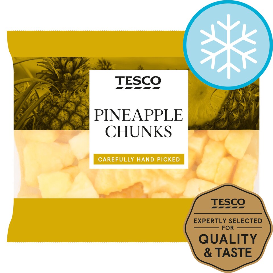 Tesco Frozen Pineapple Chunks 450G - Tesco Groceries