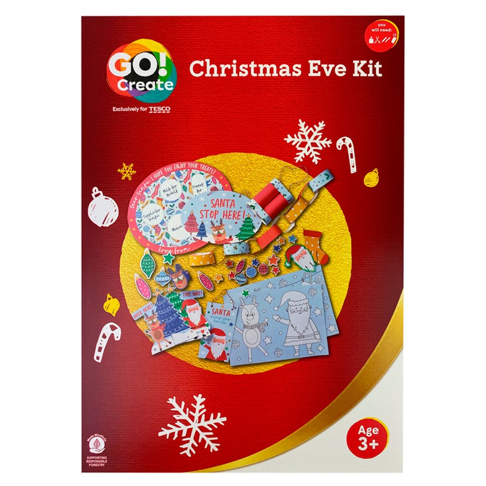 Go Create Christmas Eve Kit - Tesco Groceries