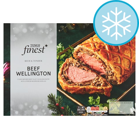 Tesco Finest Beef Fillet Wellington 1kg - Tesco Groceries
