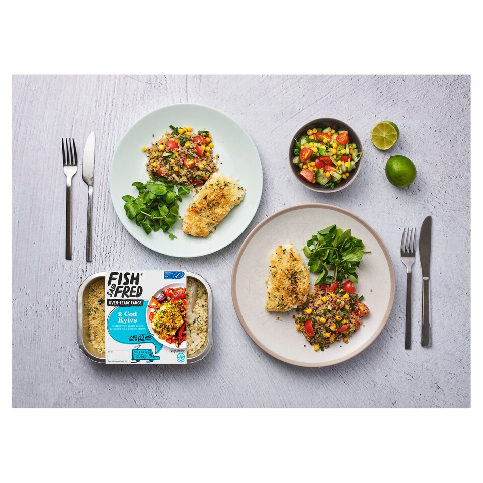 Fish Said Fred 2 Cod Kyivs 280G - Tesco Groceries