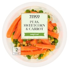 Tesco Peas, Sweetcorn & Carrot 395g - Tesco Groceries