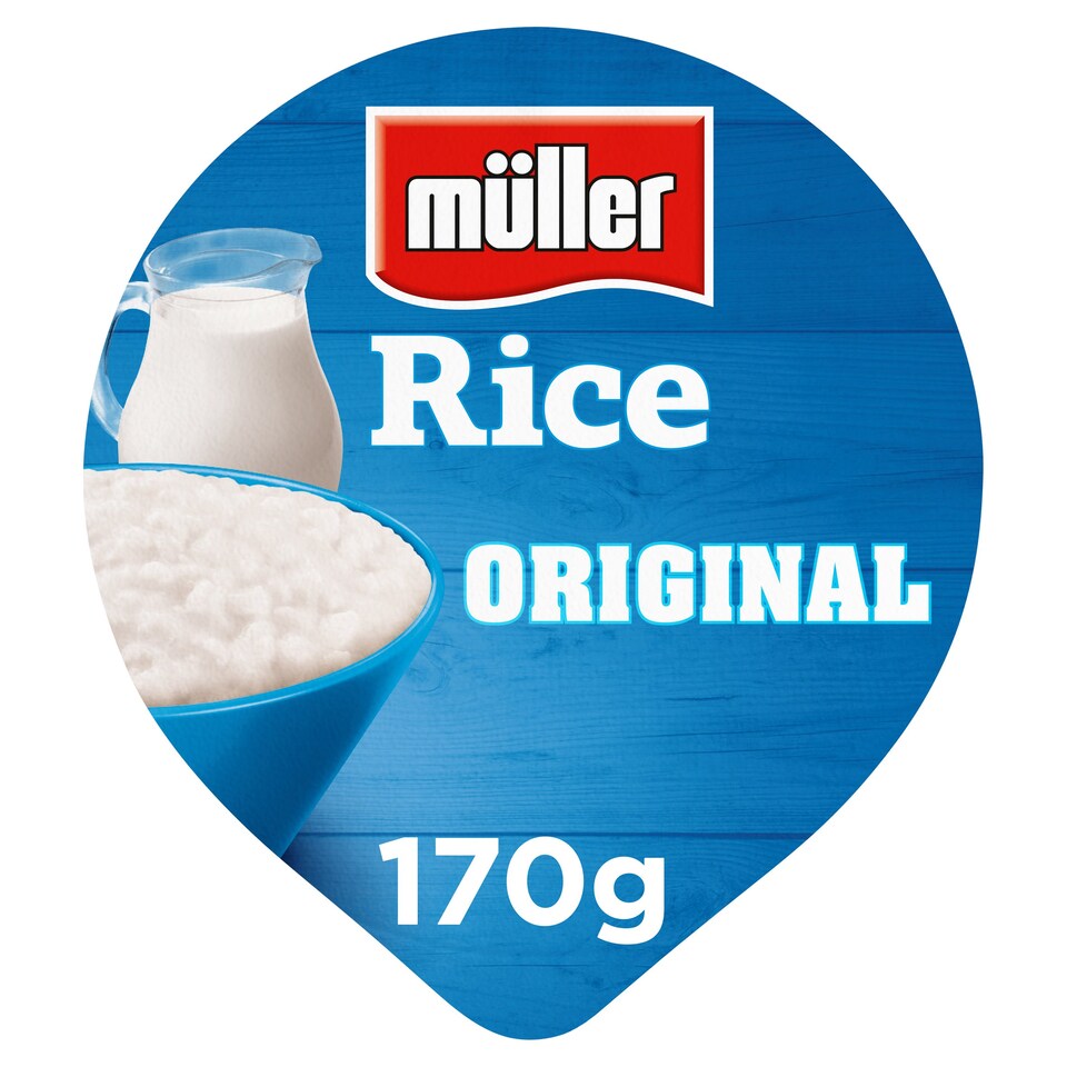 Muller Rice Low Fat Original Pudding 170G - Tesco Groceries