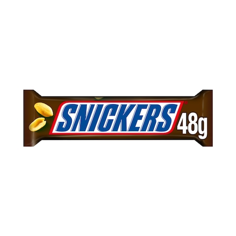 Snickers Milk Chocolate Bar 48G - Tesco Groceries