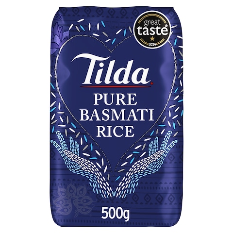 Tilda Pure Basmati Rice 500G - Tesco Groceries