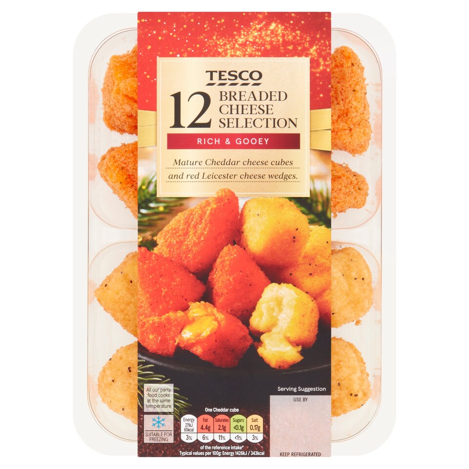 Tesco Breaded Cheese Selection 240G - Tesco Groceries