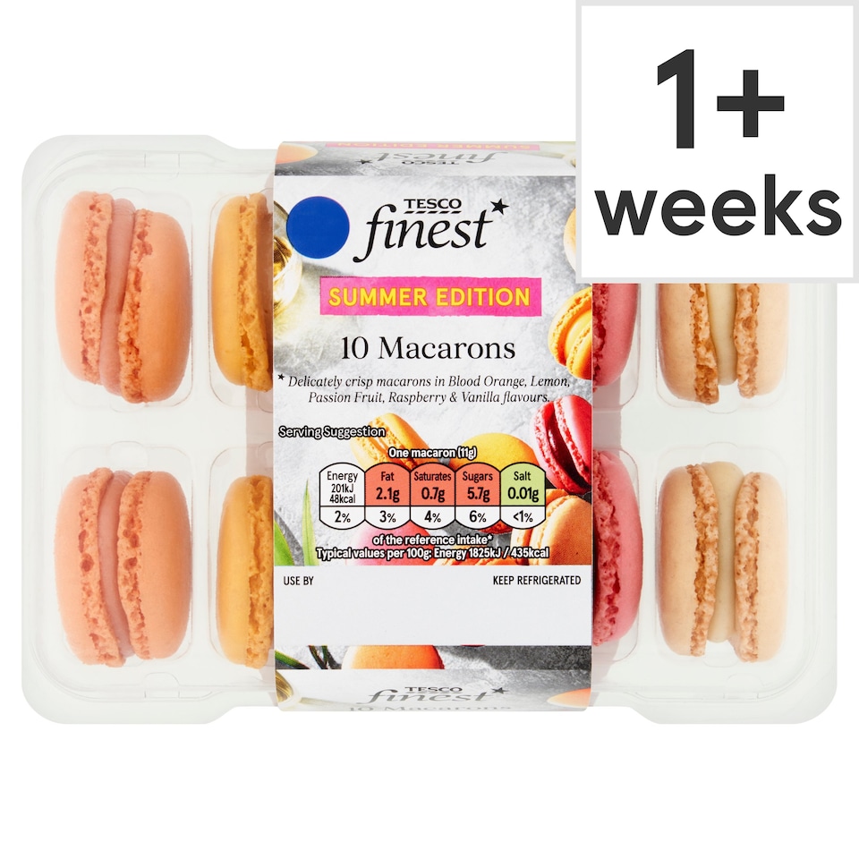 Tesco Finest Macarons 110g - Tesco Groceries