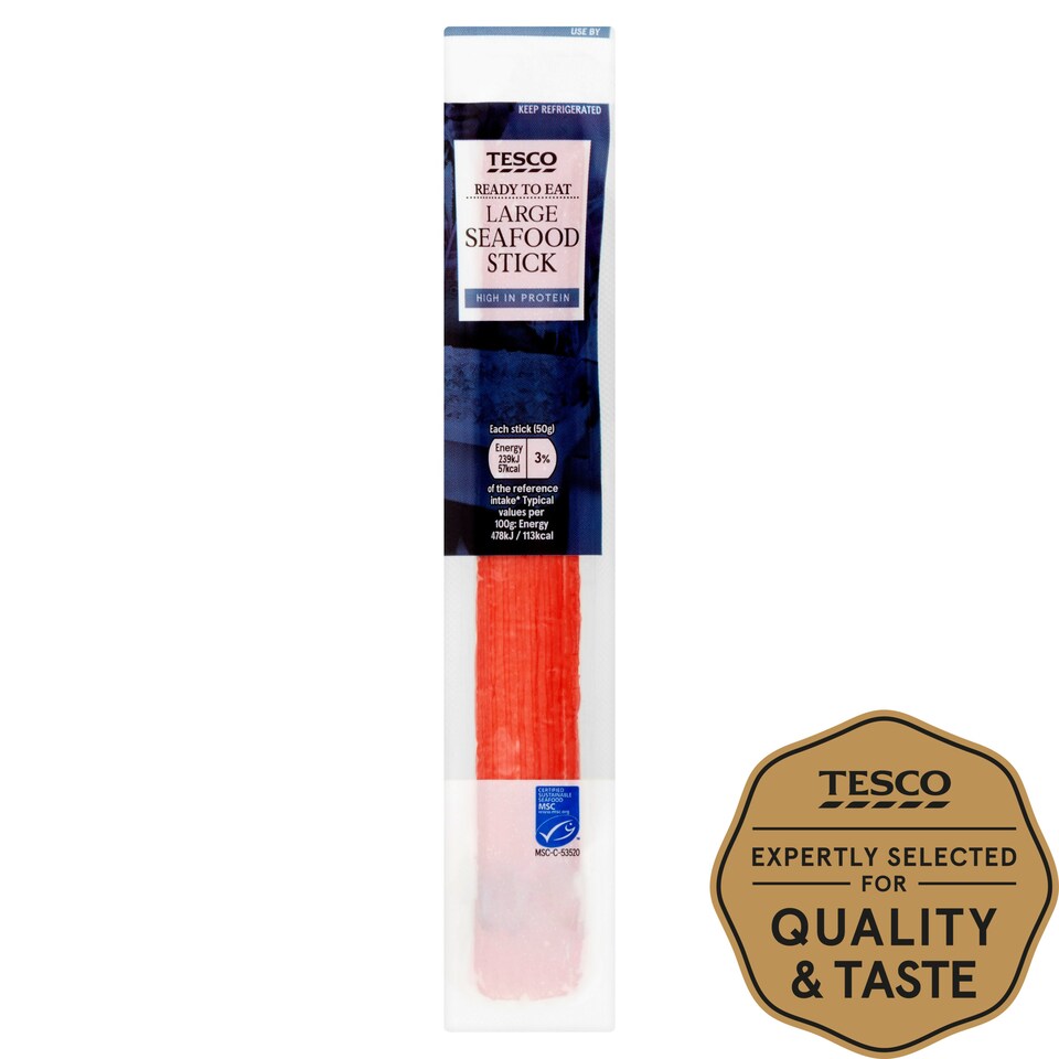Tesco Large Seafood Stick 50G - Tesco Groceries