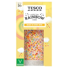 Tesco Over the Rainbow Cake - Tesco Groceries