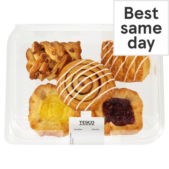 Mini Danish Selection 5 Pack - Tesco Groceries