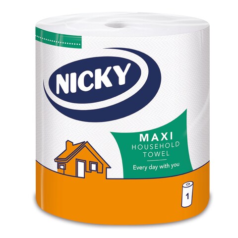 Nicky Maxi Kitchen Towel 2 Ply 1 Rolls - Tesco Groceries