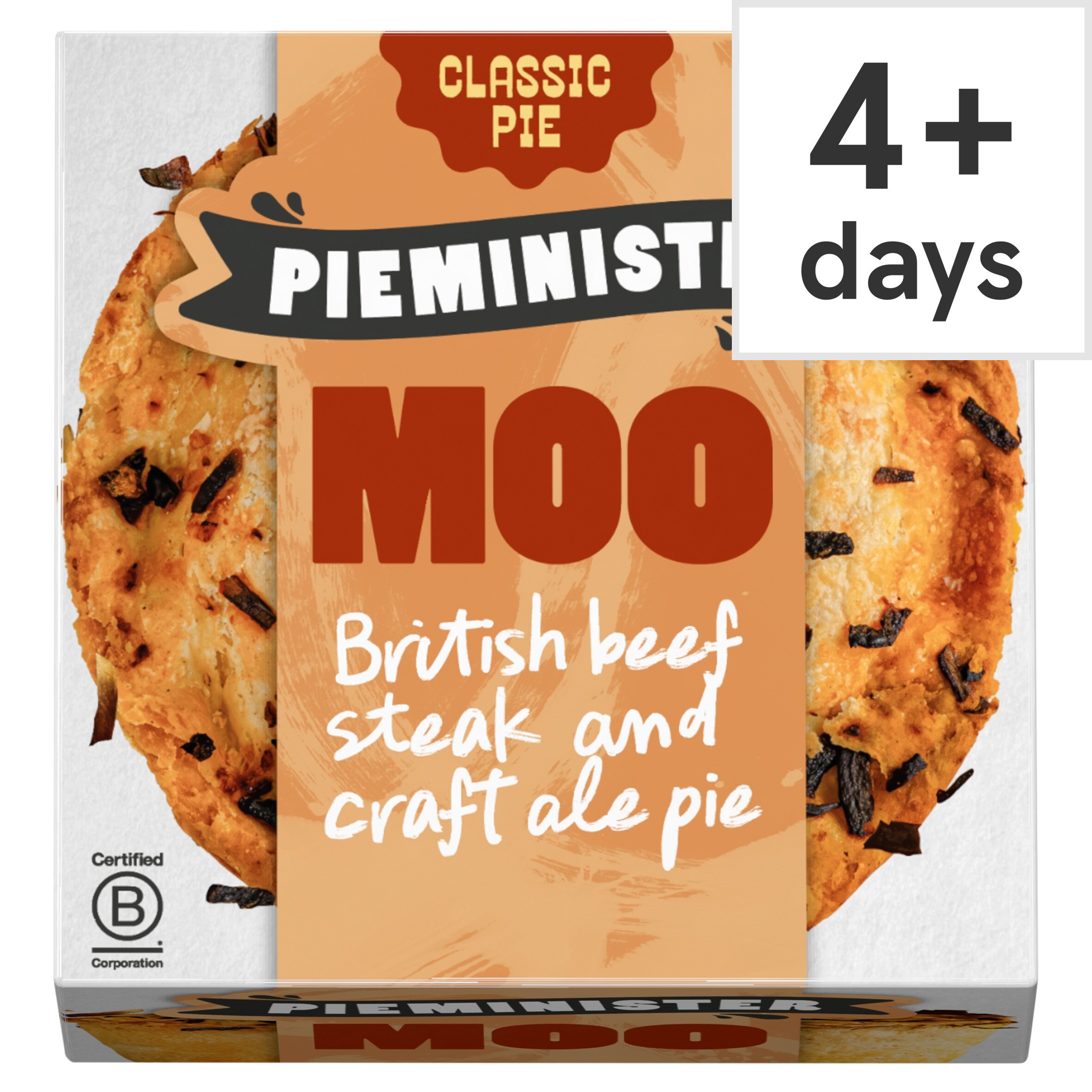 Pieminister Moo Pie with British Beef Steak & Ale 255G - Tesco Groceries
