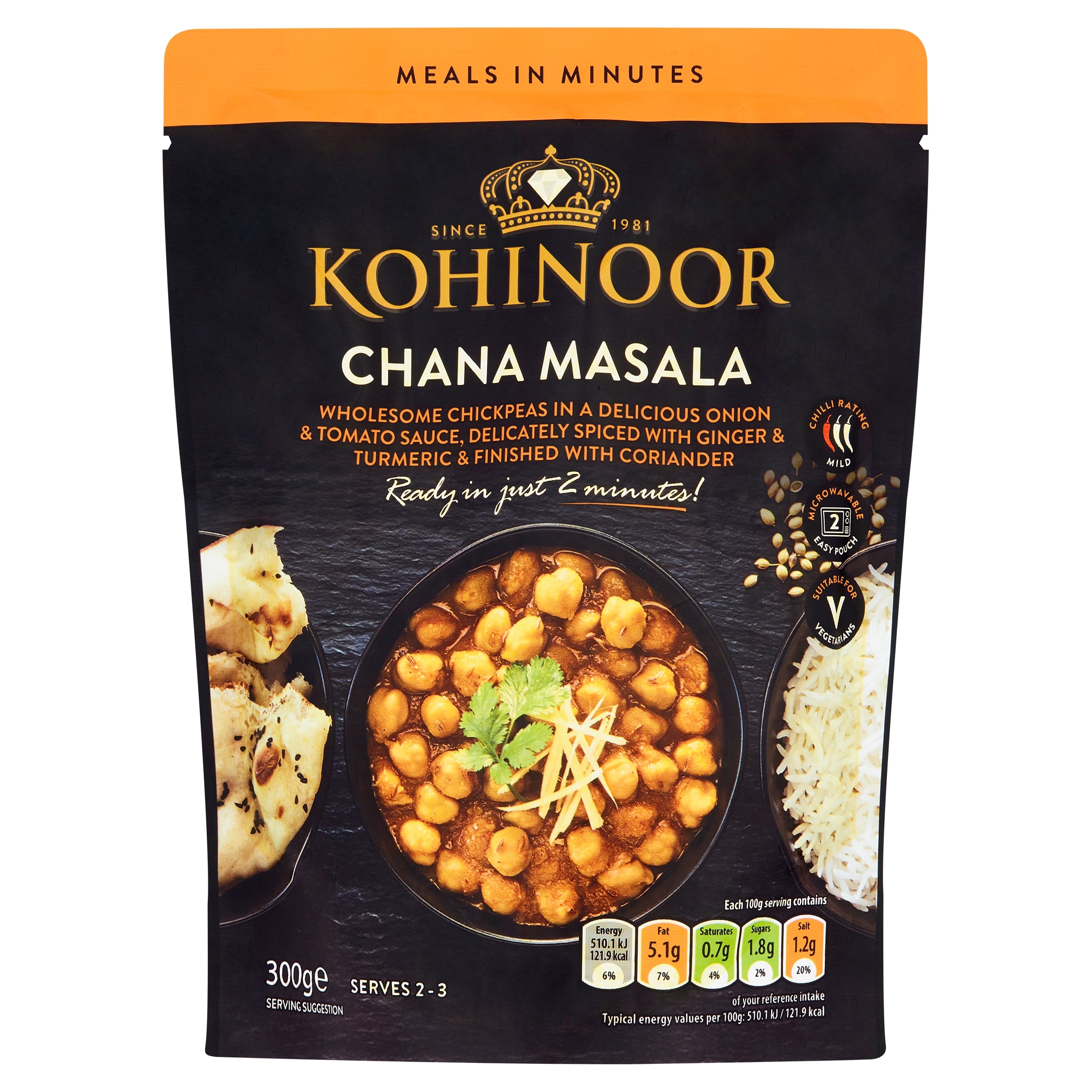 Kohinoor Chana Masala 300G - Tesco Groceries