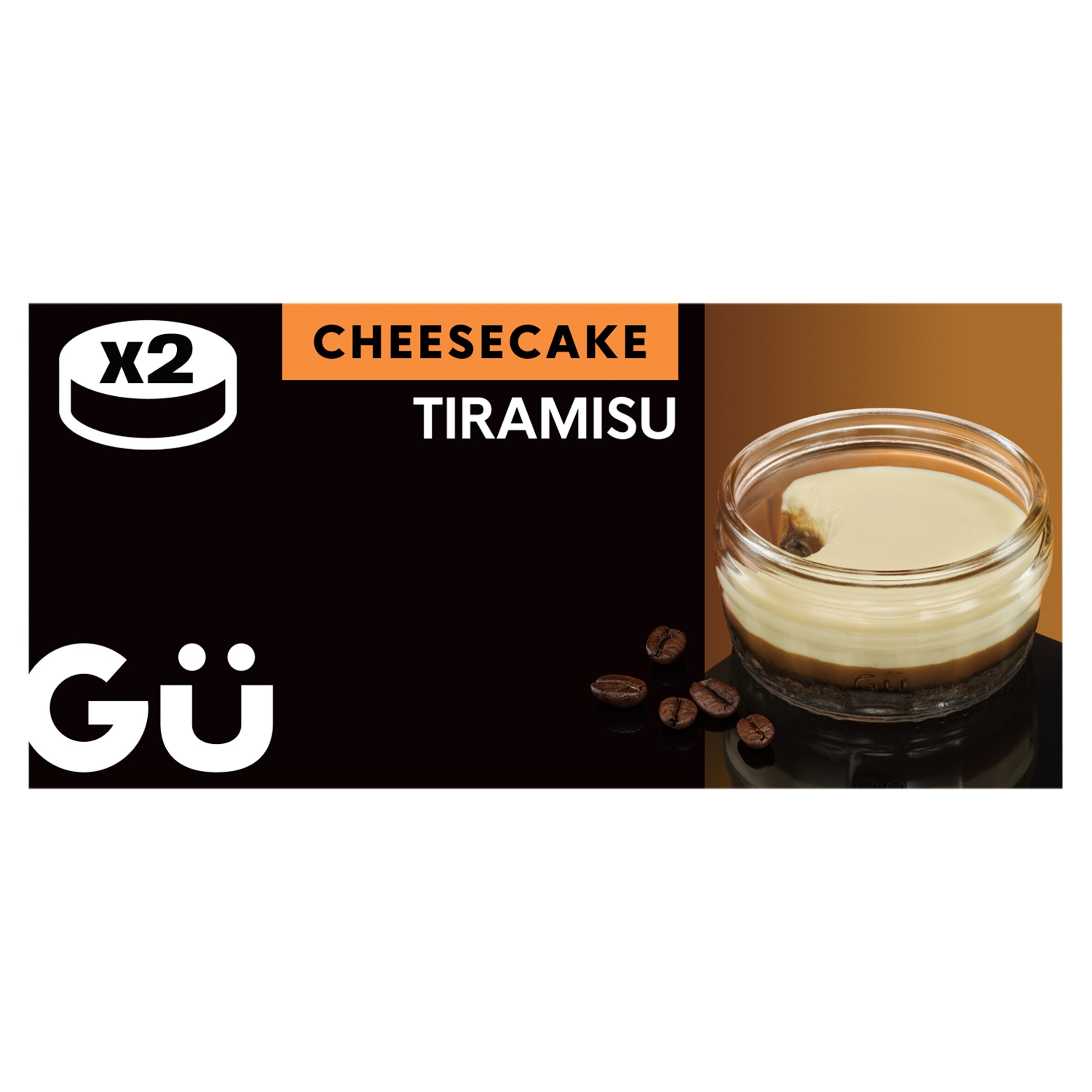 Gu Tiramisu Cheesecake Dessert 2x80g - Tesco Groceries