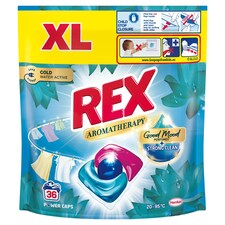 REX Power Caps Aromatherapy Good Mood Concentrated Pre-Dosed Detergent ...