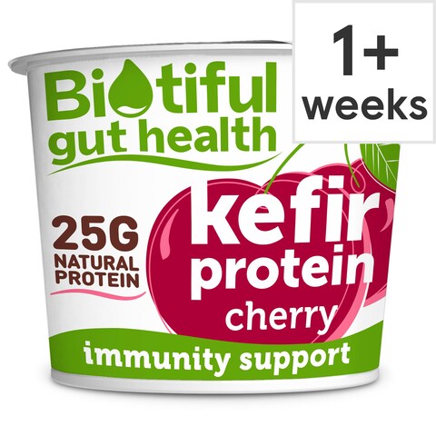 Biotiful Gut Health Kefir Protein Cherry 250g - Tesco Groceries