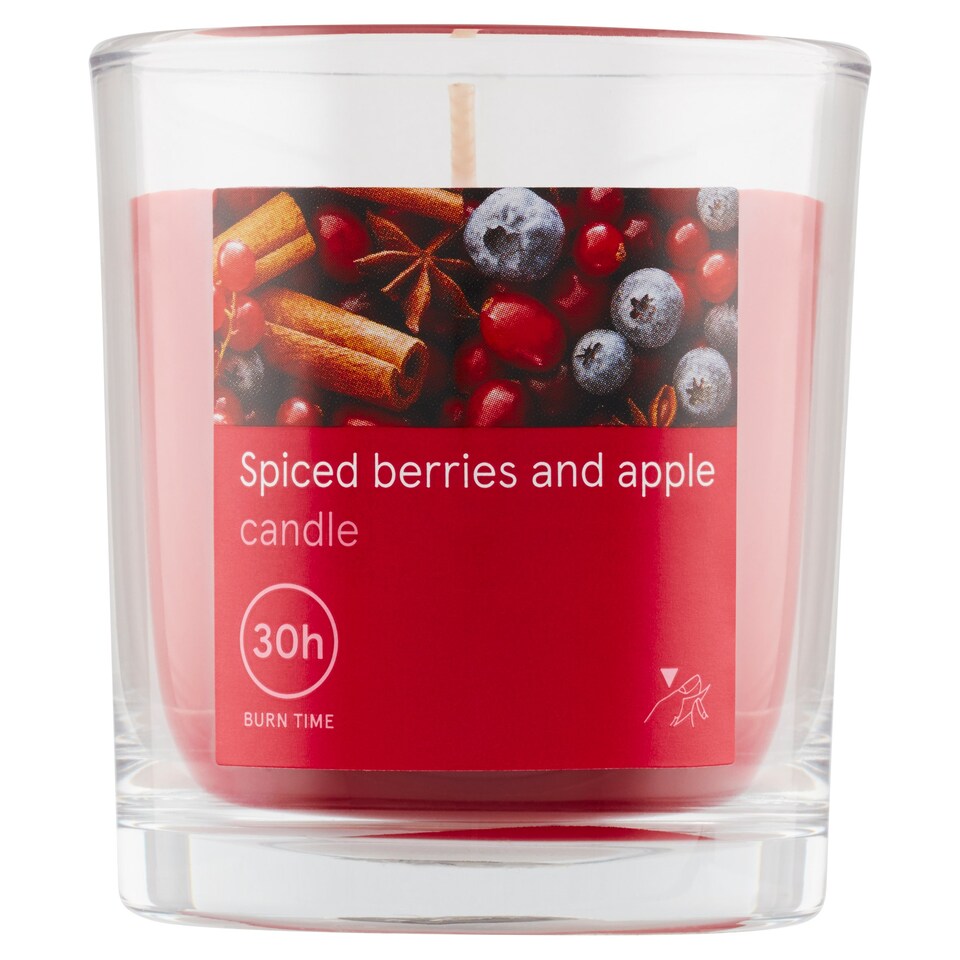 Tesco Spiced Berries & Apple Candle 127 g - Tesco Groceries