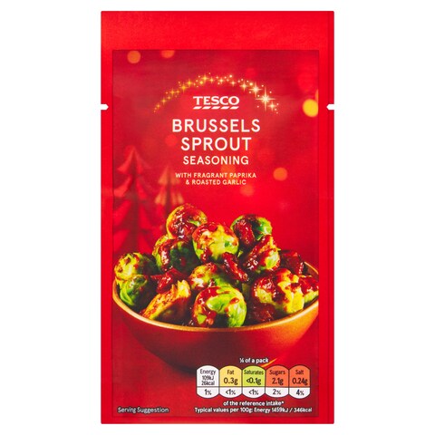 Tesco Brussel Sprout Seasoning 30g - Tesco Groceries