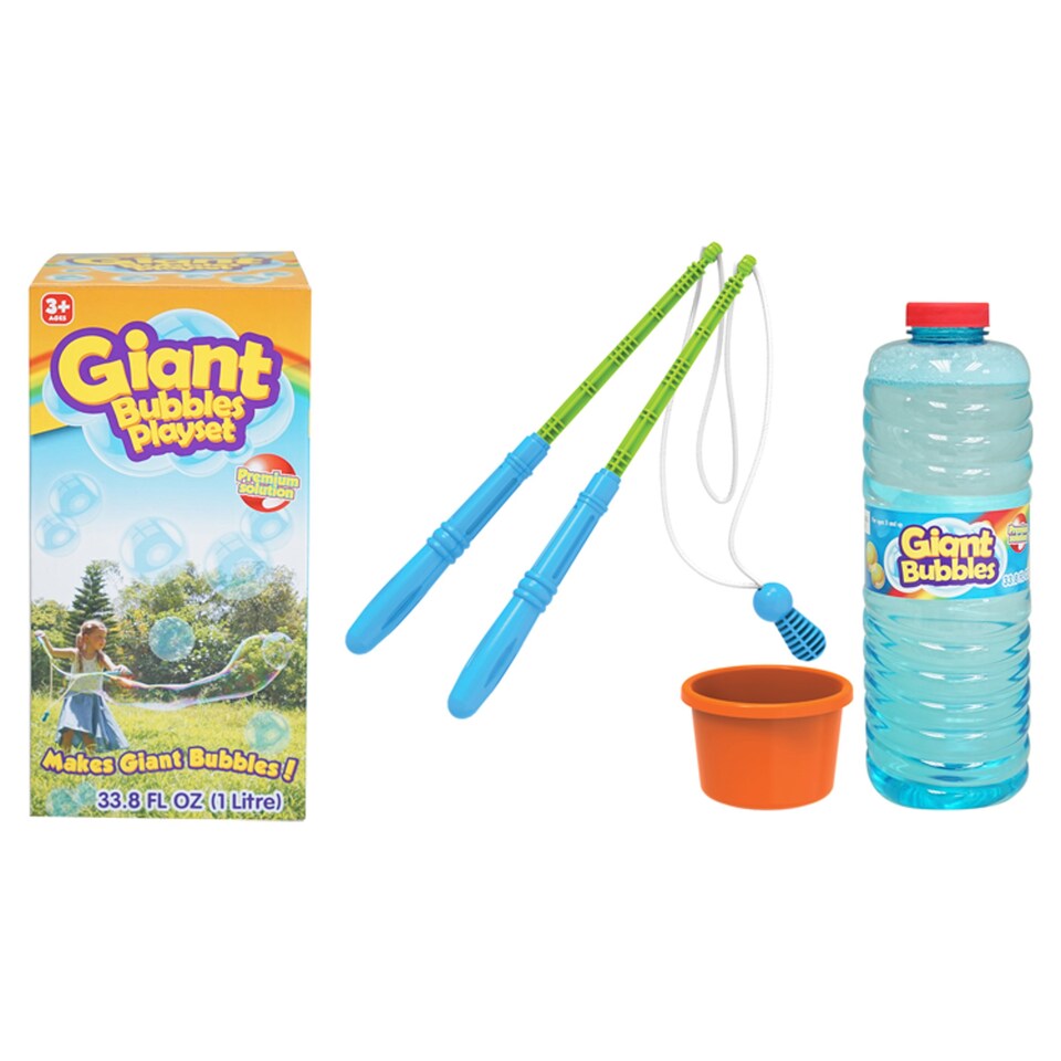 Giant Bubbles Playset - Tesco Groceries