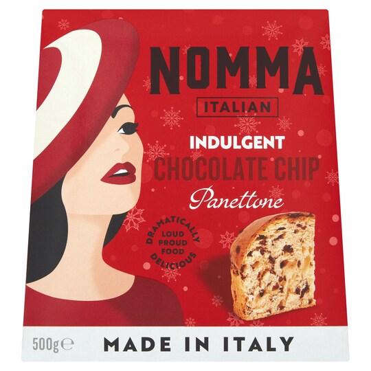 Nomma Chocolate Chip Panettone 500G - Tesco Groceries