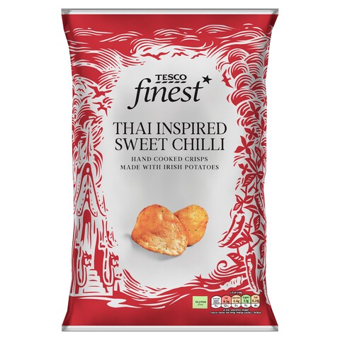Tesco Finest Thai Inspired Swt/Ch Crisps 125G - Tesco Groceries