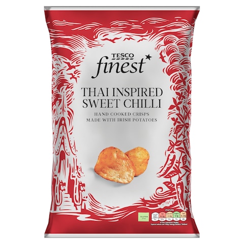 Tesco Finest Thai Inspired Swt/Ch Crisps 125G - Tesco Groceries