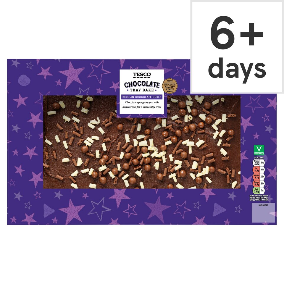 Tesco Chocolate Tray Bake - Tesco Groceries
