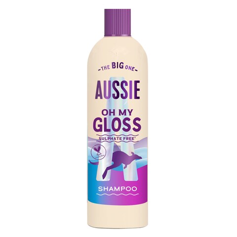 Aussie Oh My Gloss Sulphate Free Shampoo 400ml - Tesco Groceries